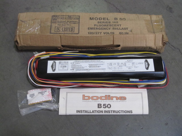 BODINE B50 120/277V 60HZ FLUORESCENT EMERGENCY BALLAST